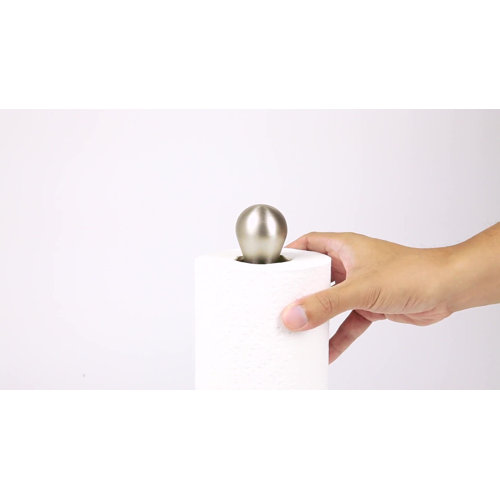 Umbra Tug One Handed Tear Freestanding Paper Towel Holder And Reviews